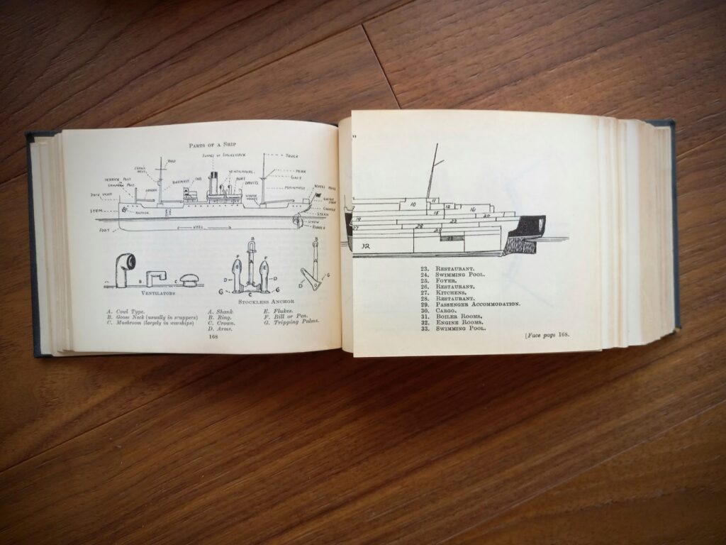 1936 Ships and the Sea, compiled and edited by Pay-Lieut. E.C. Talbot ...