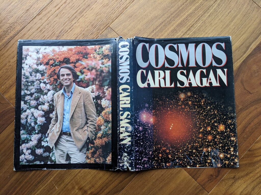 1980 Cosmos by Carl Sagan – First Edition – SOLD | Ash Tree Books