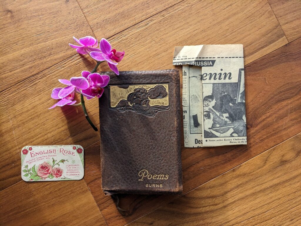 Scarce undated copy of The Poetical Works of Robert Burns – Ephemera ...